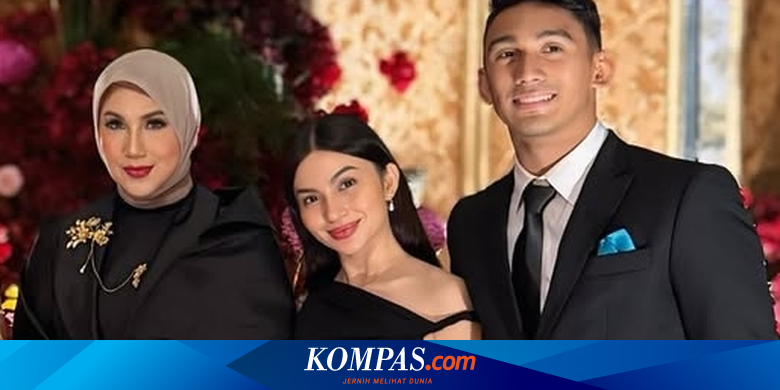 Ariel Tatum Kompak Kondangan Bareng Marini Zumarnis dan Daffa Wardhana