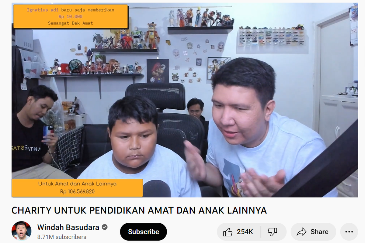 Demi Pendidikan Anak, Windah Basudara Hasilkan Rp 338 Juta untuk Rahmat "Okky Boy"