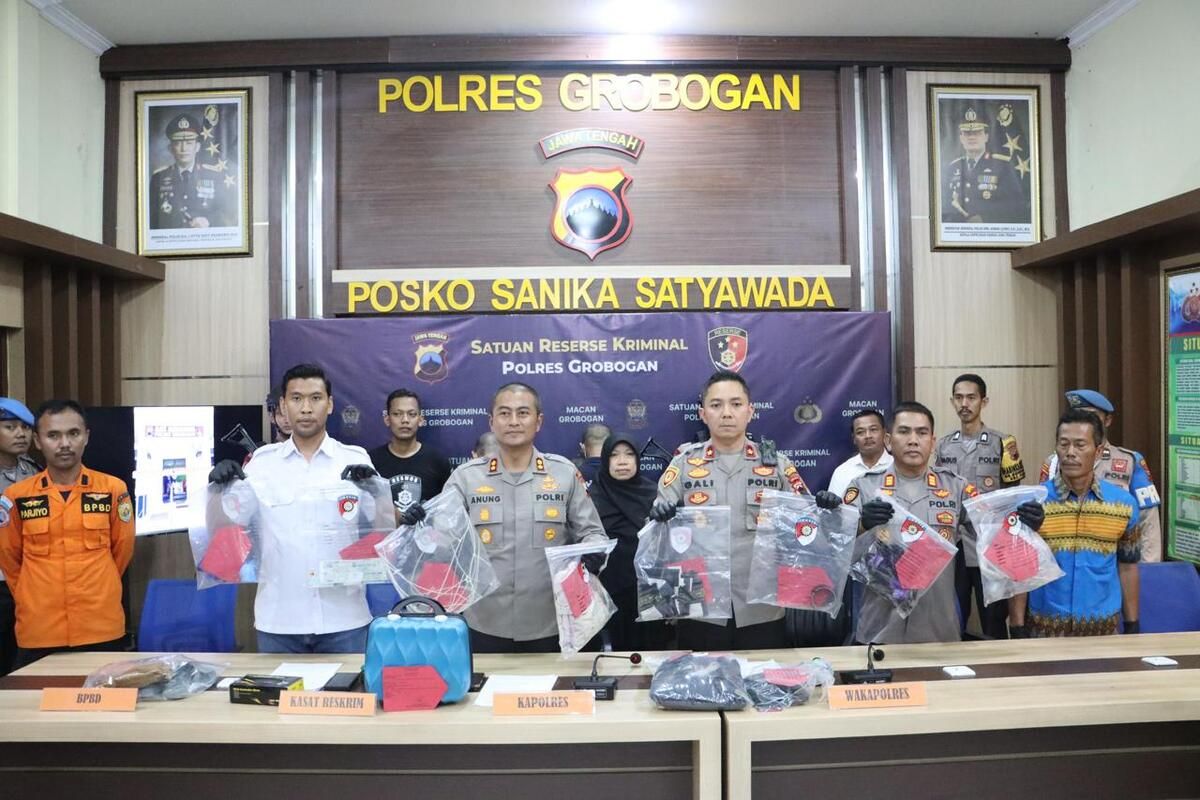 2 Penghuni Kontrakan Jadi Tersangka Pembunuh Wanita Terapis Pijat di Grobogan, Salah Satunya Koki