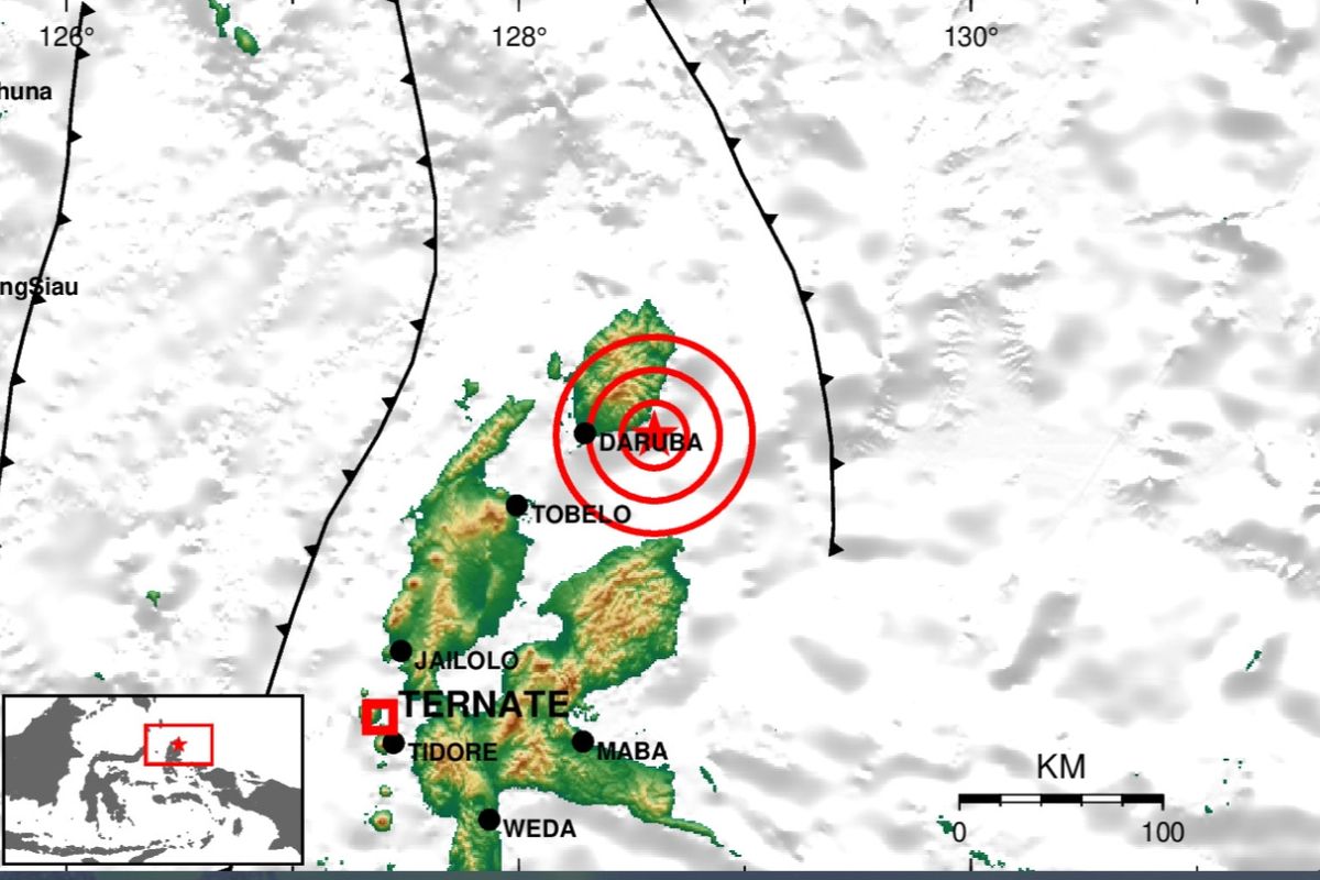 Gempa M 4,5 Guncang Morotai, Getaran Terasa hingga Tobelo