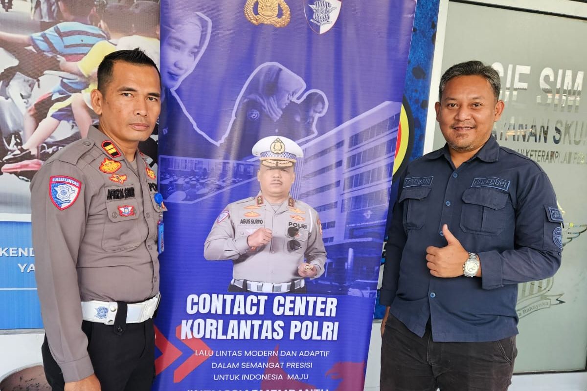 Ditlantas Polda Sumbar Gencarkan Sosialisasi Contact Center Korlantas untuk Kemudahan Masyarakat