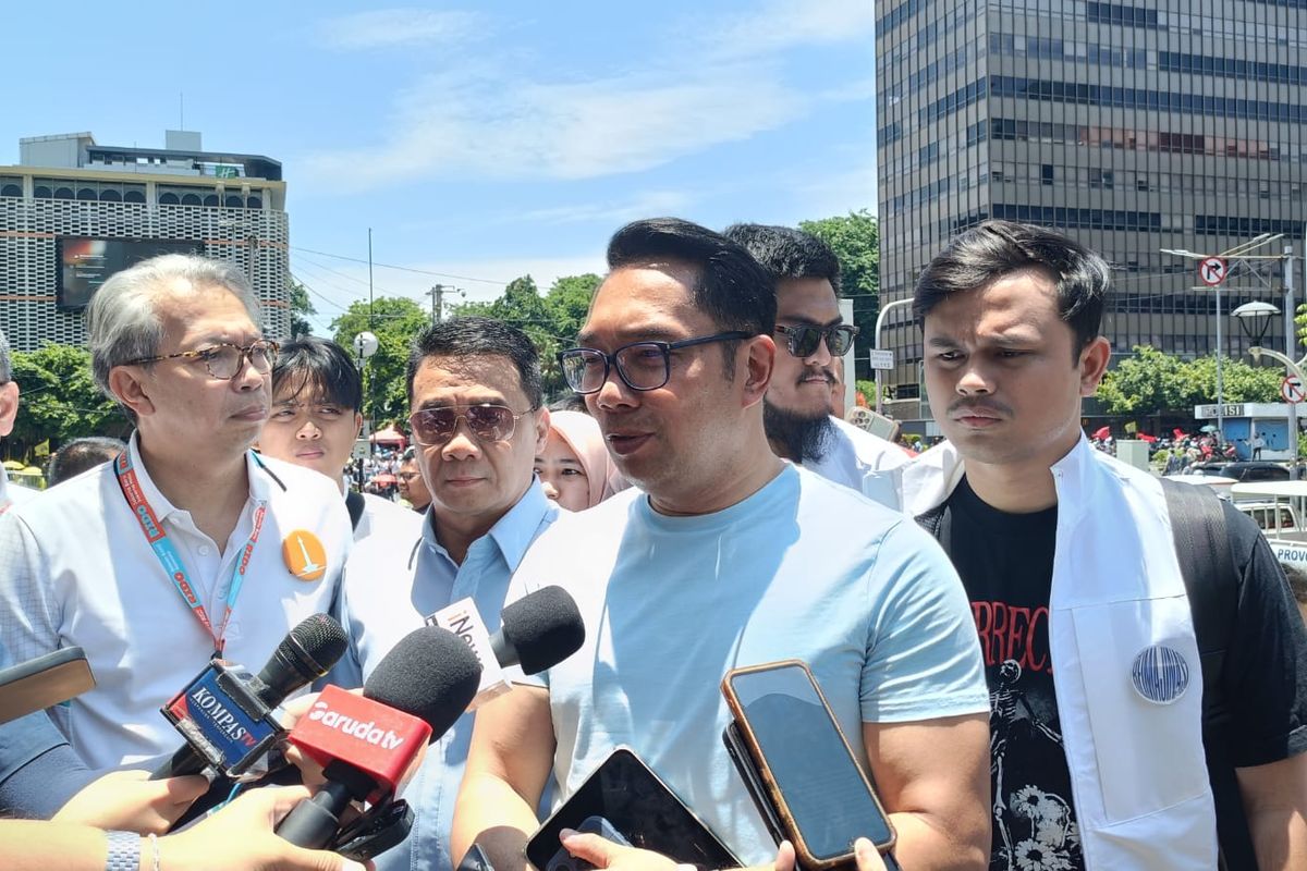 Blusukan ke Glodok Jakbar, Ridwan Kamil Pamer Bisa Bahasa Mandarin