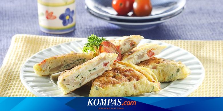 Resep Telur Dadar Jamur Kancing, Lebih Tebal dan Empuk