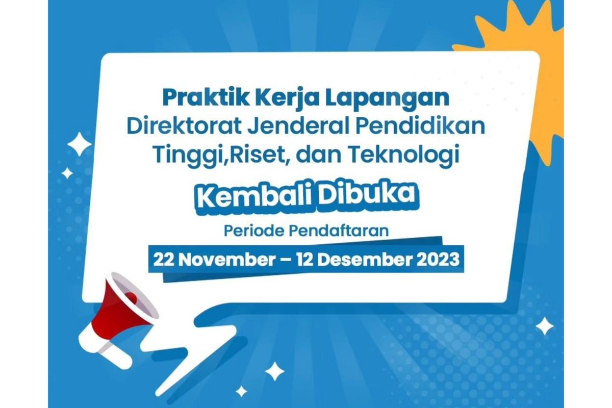 Kemendikbud Buka Lowongan Magang untuk Banyak Posisi, Segera Daftar