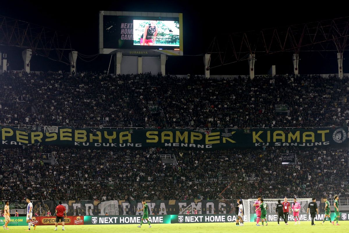 Imbas Insiden Kontra Persib, Persebaya Tutup Tribune Utara GBT
