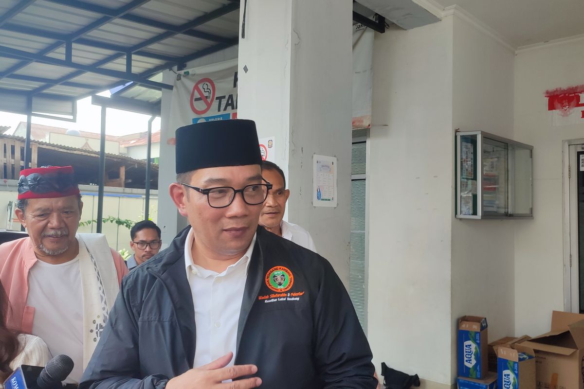 Janji Revitalisasi Pasar Kambing, Ridwan Kamil: Saat Ini Kan Tidak Tertata