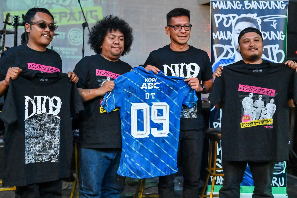 Konsistensi Persib Kolaborasi dengan Musik, Dukung DT09 di Japan Tour