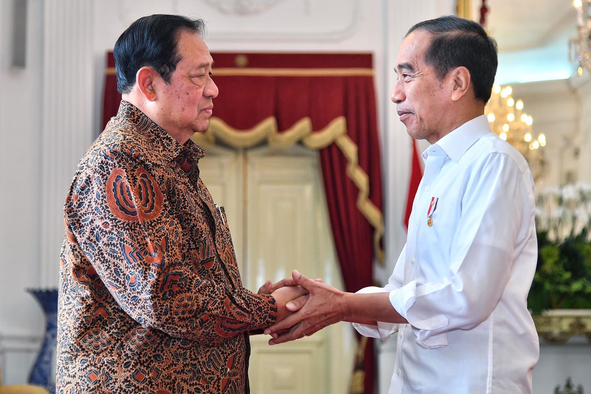 Tradisi Penyambutan Presiden Di Istana Diawali Sby Dilanjutkan Jokowi