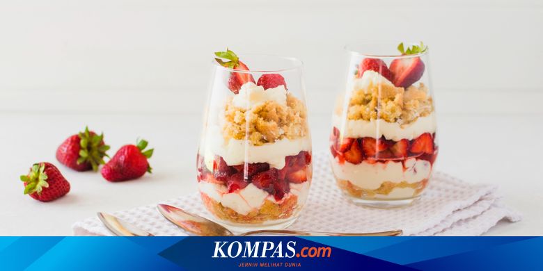 Resep Yoghurt Parfait, Dessert Praktis Cuma 3 Bahan