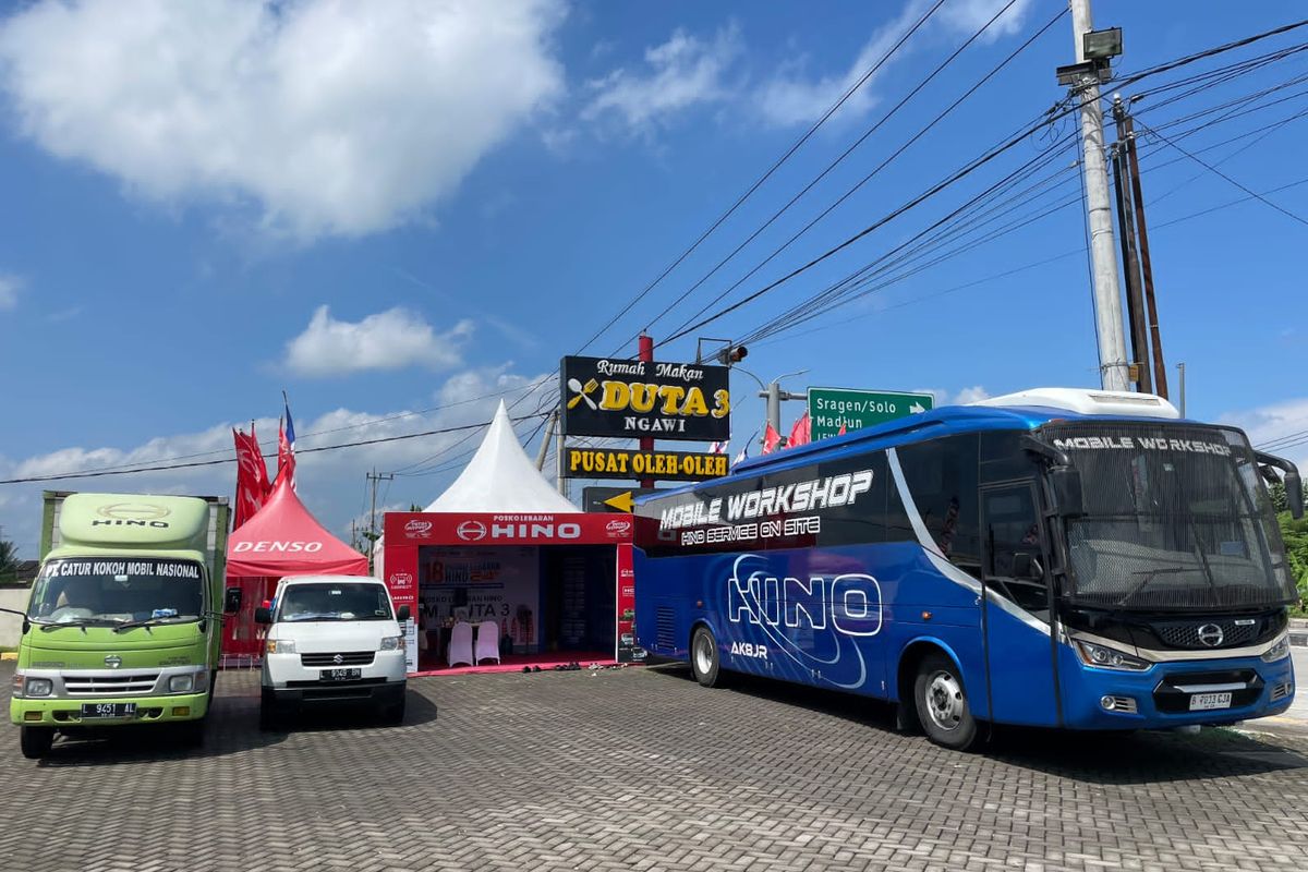 Hino Siapkan 18 Posko Lebaran 2025, Beroperasi 24 Jam