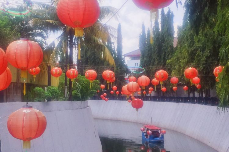 Tahun Baru Imlek, Solo Punya Wisata Perahu Kali Pepe