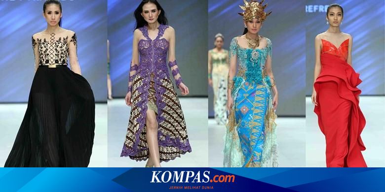 Cantiknya Gaun "Cocktail" dari Bahan Tradisional Indonesia