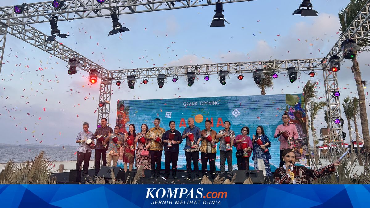 Erick Thohir Resmikan Proyek Terbaru Aguan di PIK 2
