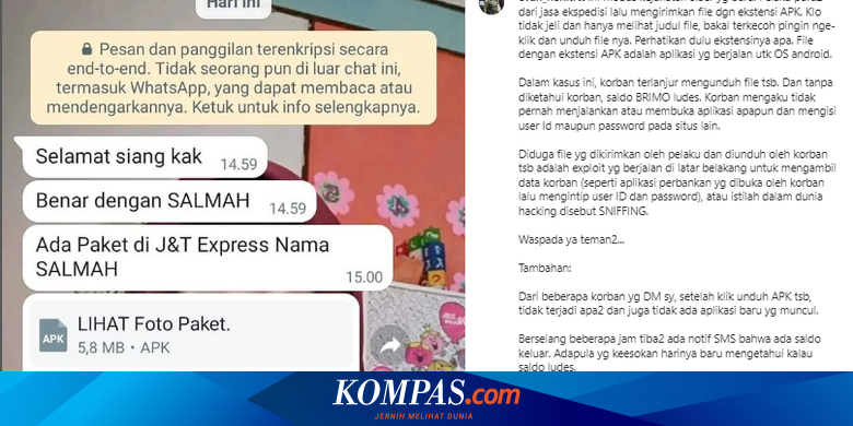 Mengenal Modus Sniffing Penipuan Berkedok Kurir Paket Yang Kuras Saldo
