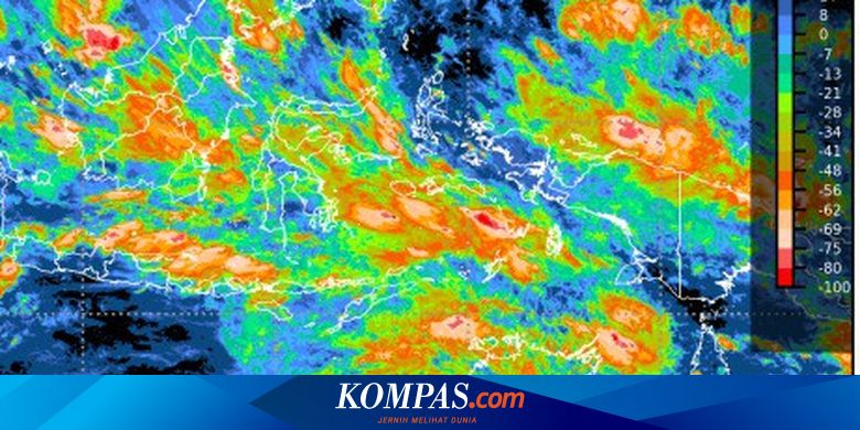 Bibit Siklon 99S Terbentuk di Selatan Indonesia, Ini Wilayah yang Terdampak