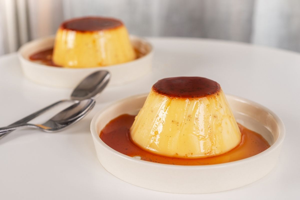 Resep Puding Karamel seperti yang Viral di Taman Barito Jaksel