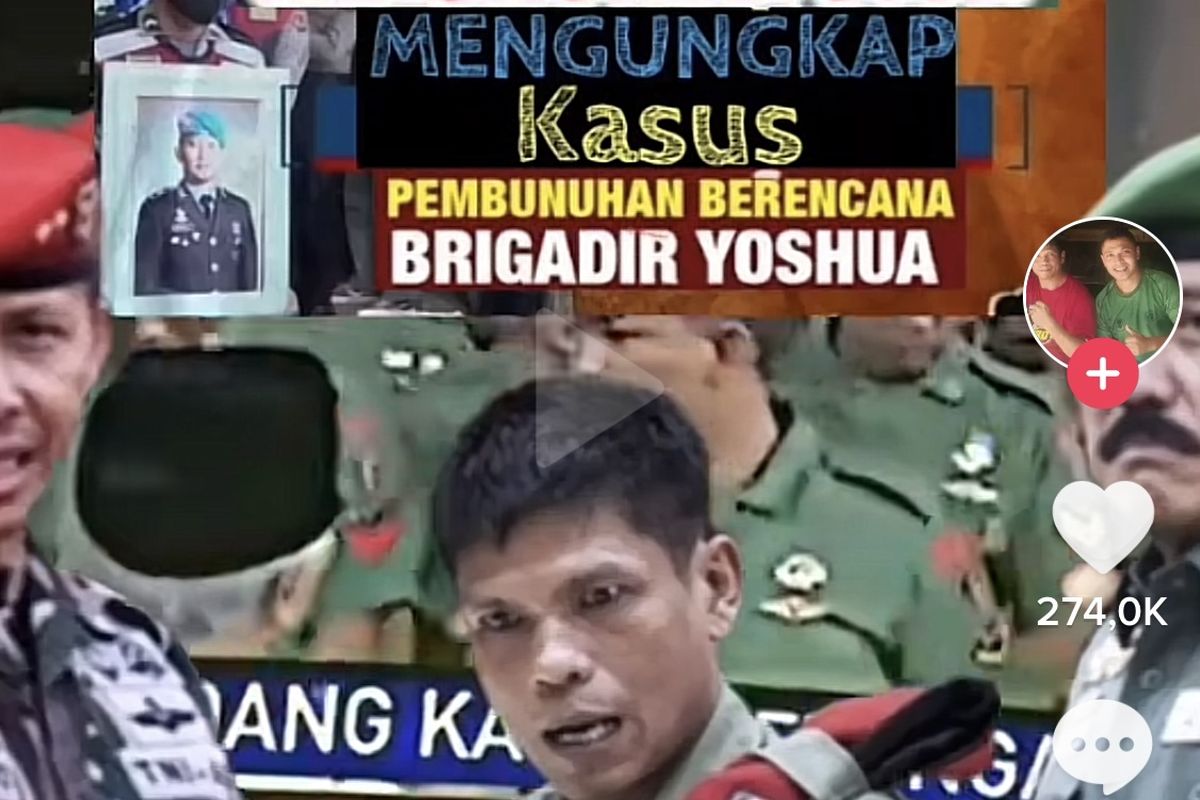 Beredar Video Serda Ucok Buru Pembunuh Brigadir J, TNI AD: Upaya Adu ...