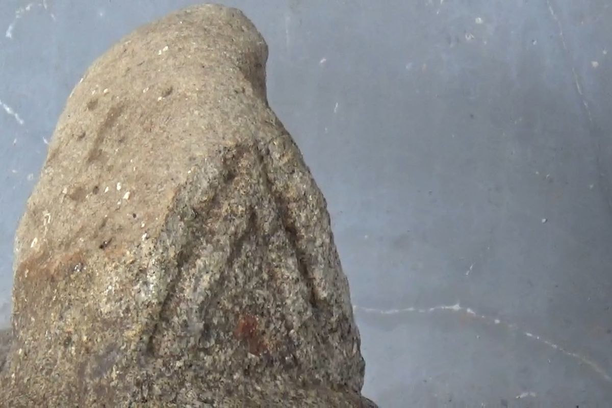 Misterius, Gulungan Rambut Patung Diduga Arca di Pinrang