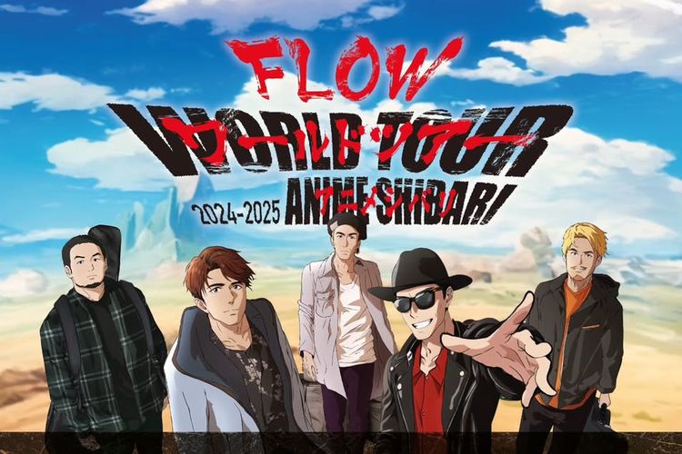 Foto : Band FLOW Asal Jepang Gelar Konser di Indonesia