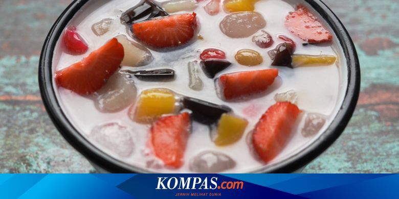 Resep Es Campur Sederhana, Lengkap dengan Sirup Gula dan Kuah Santan