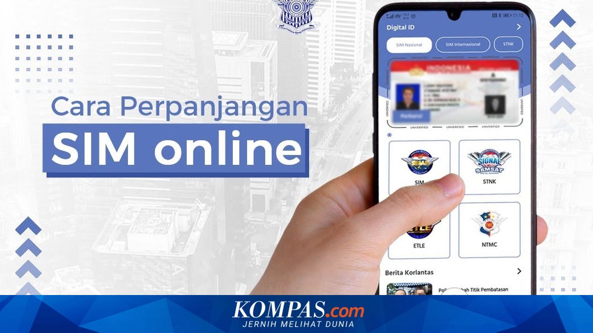 Begini Cara Perpanjangan SIM secara Online dari Rumah