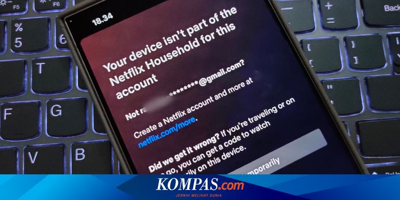 Penyebab Munculnya Notifikasi "This device isn’t part of your Netflix Household" dan Cara ...