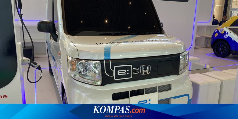 Honda N-VAN EV, Kei Car Listrik yang Mejeng di IEMS 2023