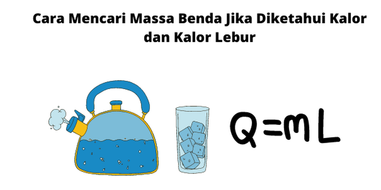 Cara Mencari Massa Benda jika Diketahui Kalor dan Kalor Lebur