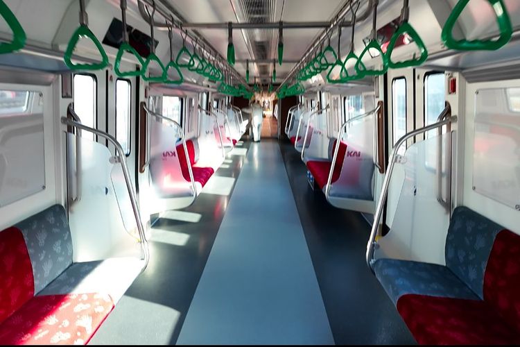 Satu Trainset KRL Baru Impor dari China Tiba di Indonesia, Beroperasi ...