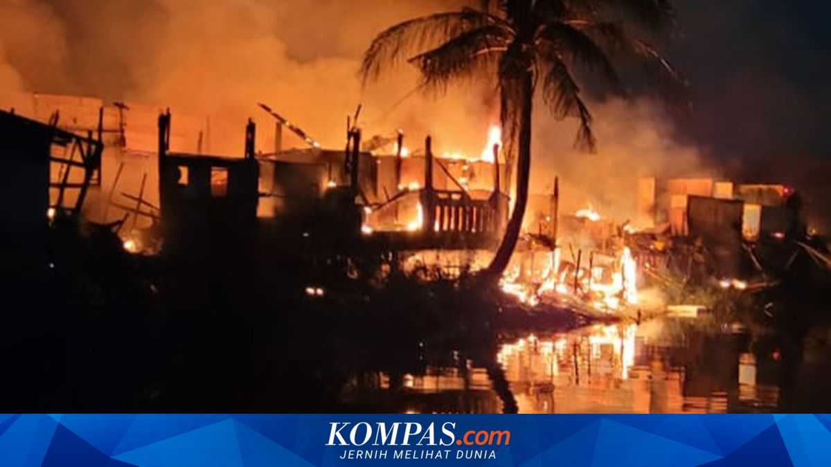 Kebakaran di Cilincing Hanguskan 15 Rumah, Api Muncul dari Plafon Rumah ...