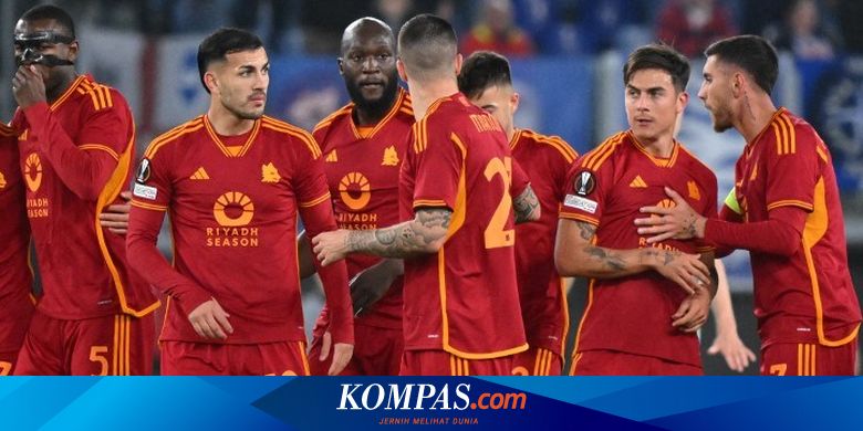 Hasil Roma Vs Brighton 4-0, Mesin Gol De Rossi Tak Terhentikan