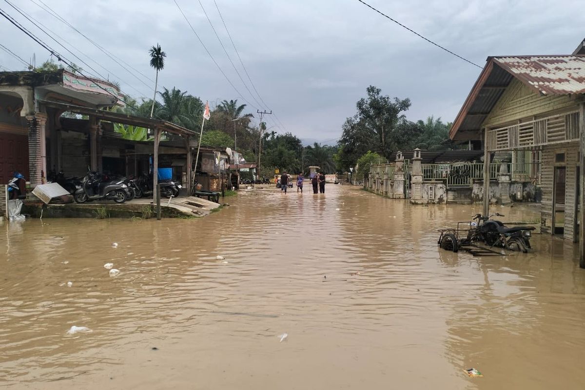 Aceh Timur dan Aceh Utara Terendam Banjir, Ratusan Orang Mengungsi