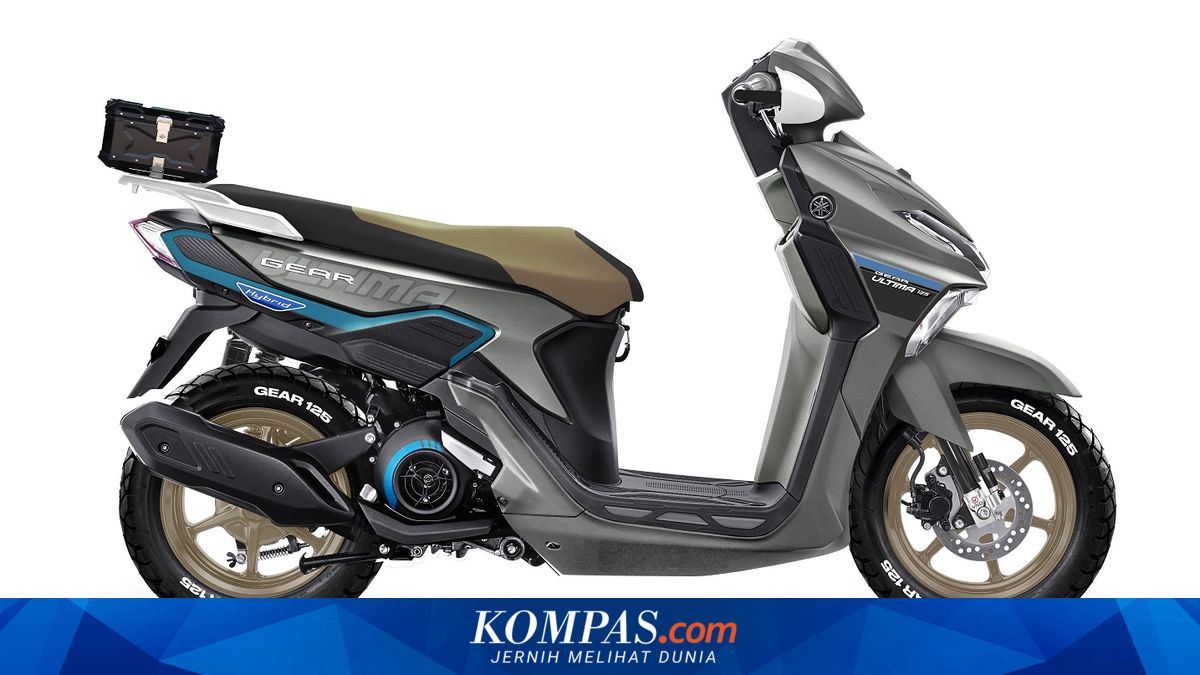 Modifikasi Yamaha Gear Ultima buat Touring Tipis-tipis