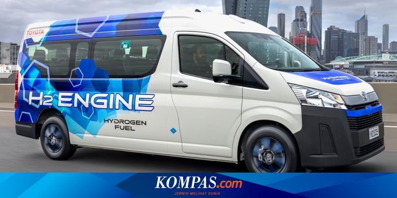 Toyota HiAce Mesin Hidrogen Mulai Tes Jalan di Australia
