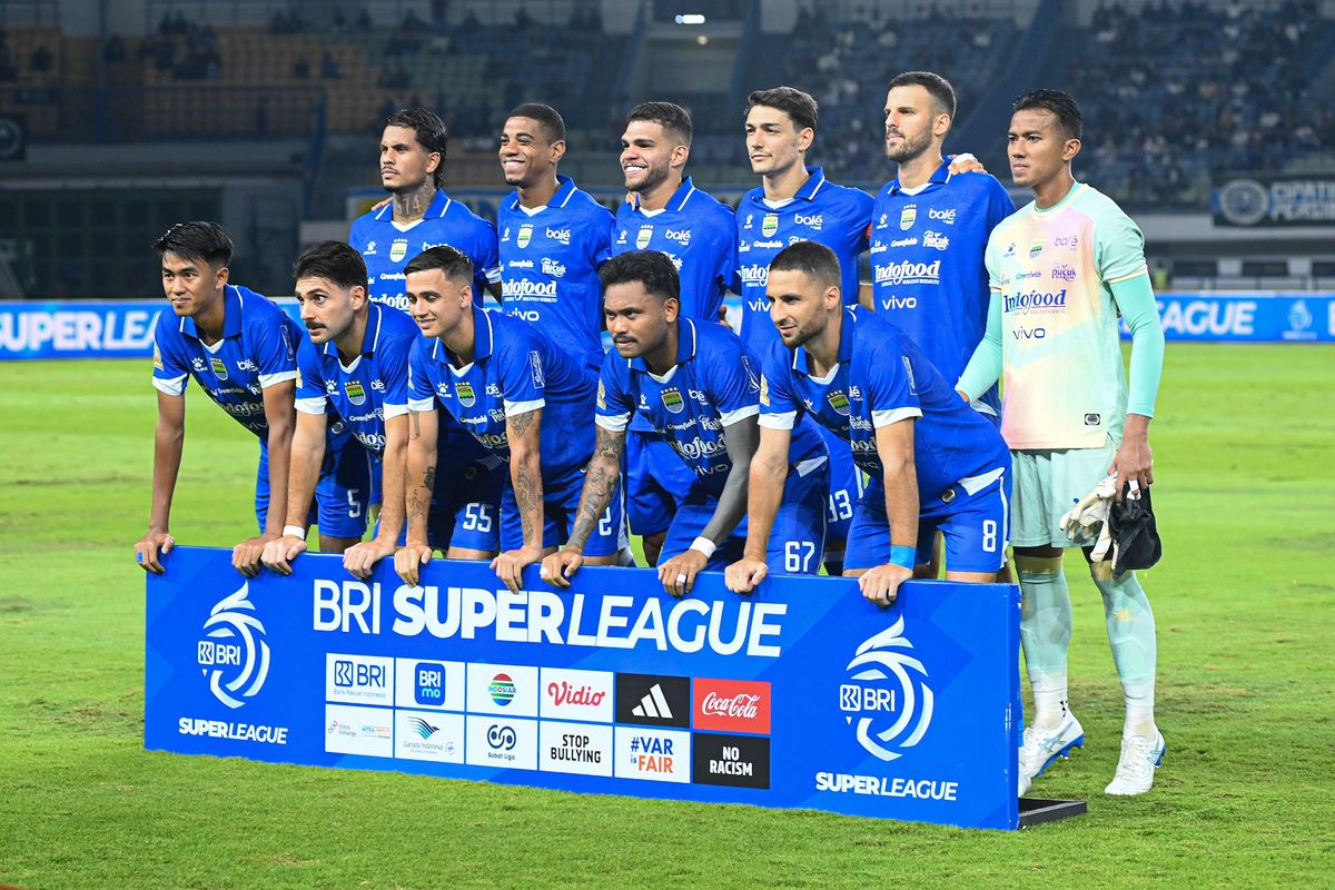 Starting Line Up Bhayangkara FC Vs Persib, Maung Tanpa Eliano Reijnders