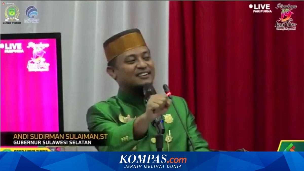Gubernur Andi Sudirman Singgung Warga Rampi, Diskominfo Sulsel: Hanya ...
