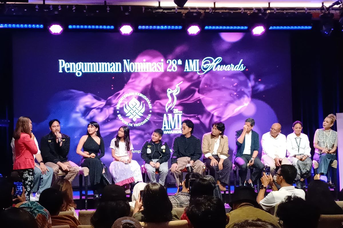 Daftar Artis Solo Wanita Pop Terbaik di AMI Awards 2025