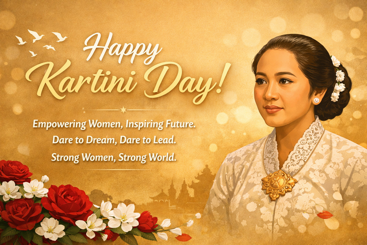 100 Ucapan Hari Kartini Bahasa Inggris untuk Caption IG dan Status