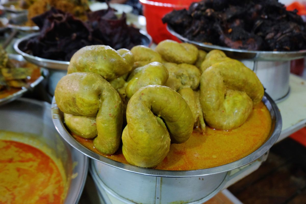 Resep Gulai Tambusu Khas Minang, Usus Sapi Isi Tahu Telur