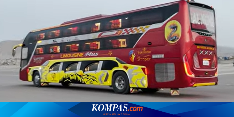 Intip Letak Bagasi Bus Triple Decker