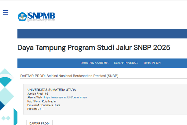 Cara Cek Daya Tampung SNBP 2025, Link dan Jadwal Pentingnya