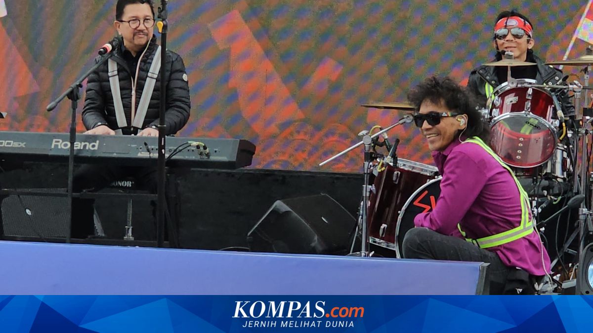 Kaka Slank Simpuh di Grasberg Freeport Saat Konser Kita Satu