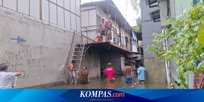 Update Banjir Rob di Jakarta 17 Desember: Genangan Surut Pagi Ini