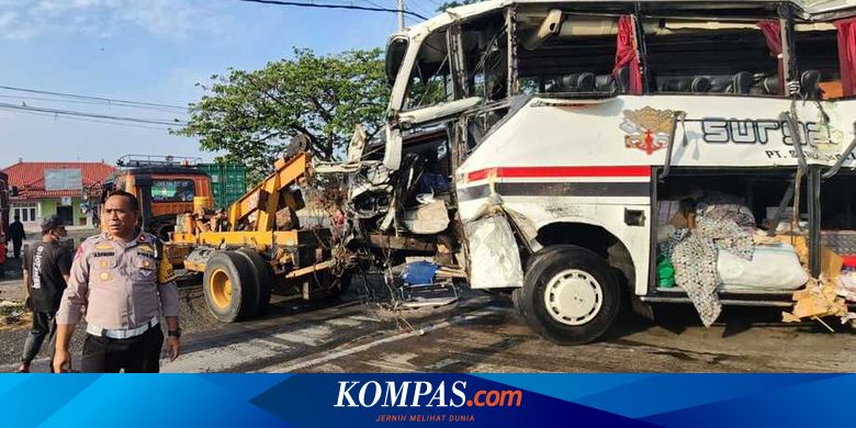 Sederet Fakta Kecelakaan Maut Bus Vs Truk di Jalur Pantura Pati, 6 Orang Tewas