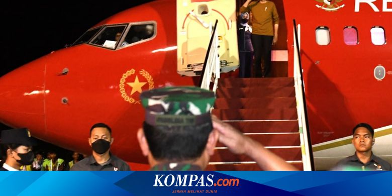 Jokowi Kembali ke Jakarta Setelah Selesaikan Kunker di Papua