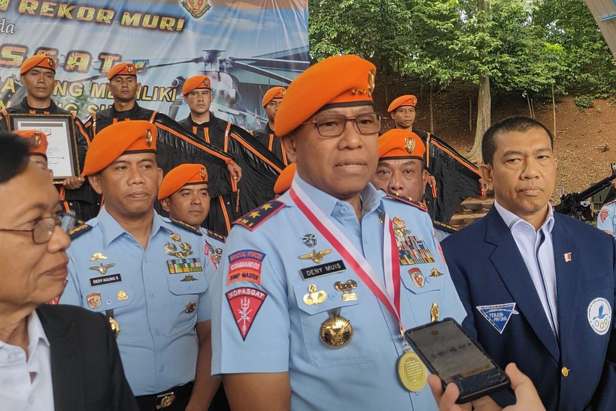 Bentuk Regu Penerjun Wingsuit, Kopasgat: Lebih Cepat dan Senyap