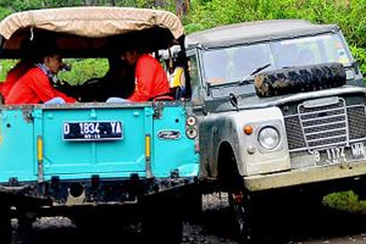 Merasakan Sensasi ”Off-Road” di Cikole