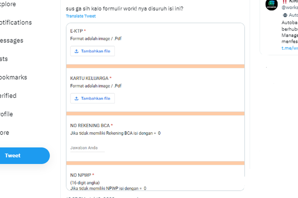 KTP dan KK Jadi Syarat Melamar Kerja, Apakah Patut Dicurigai?