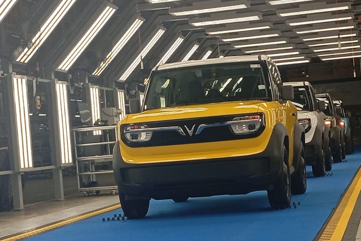 VinFast Resmi Buka Pabrik Mobil Listrik di Subang