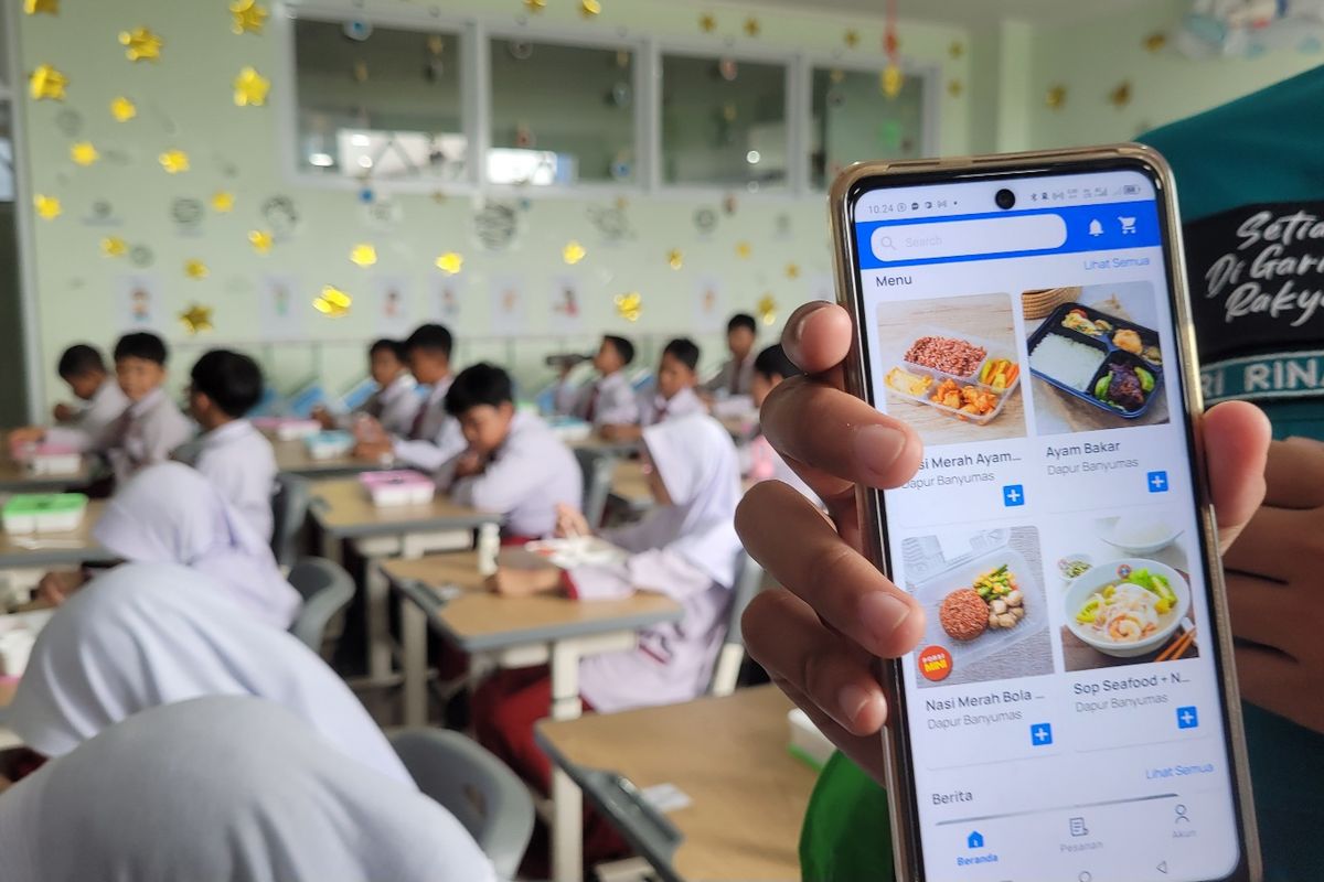 Inovasi Makan Bergizi Gratis Berbasis AI di Purwokerto, Makanan Tidak ...